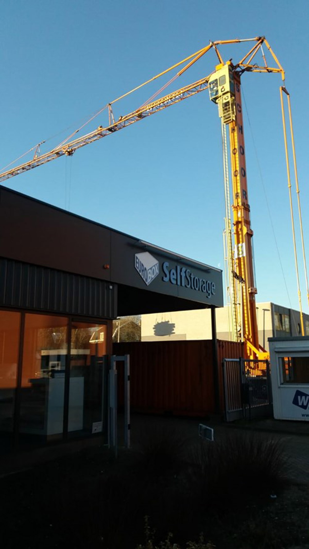 uitbreiding opslagruimtes Rotterdam- Eurobox Self Storage